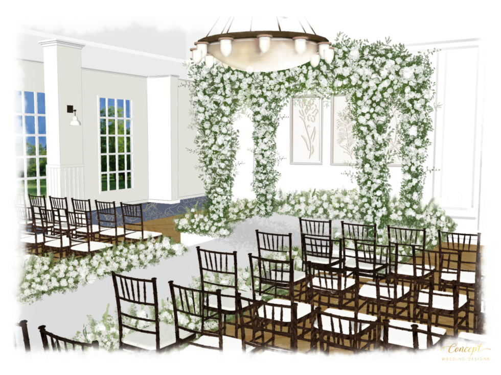 3D Wedding Design | Concept Wedding Designs | Wedding Visualizations