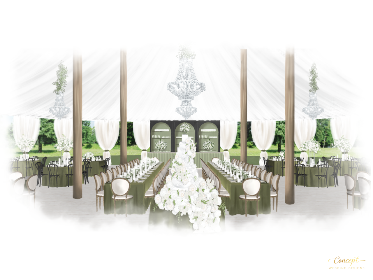 Wedding Design | Concept Wedding Designs | Wedding Visualizations